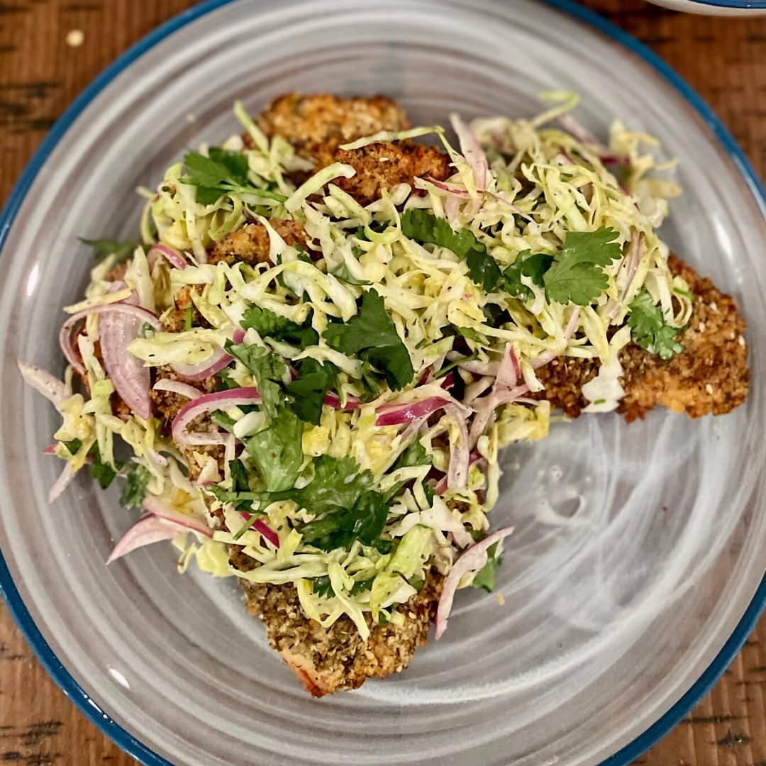 Air Fried Za'atar Chicken Schnitzel – Rumi Spice
